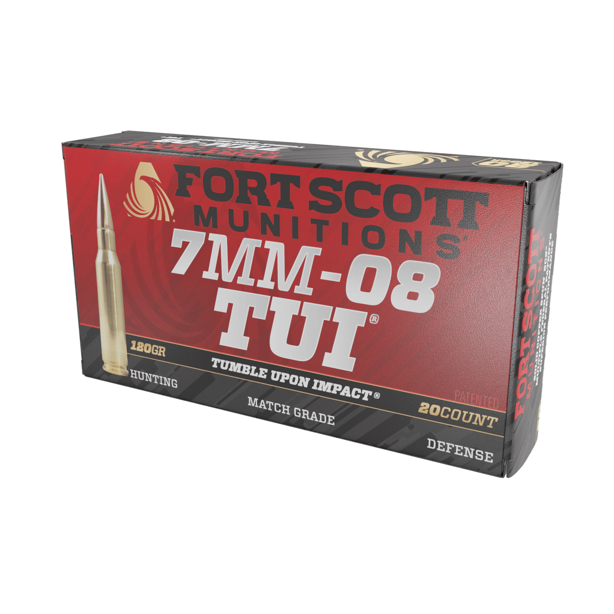 7mm-08 Ammo - 120GR TUI® | High-Speed Hunting Rounds — Fort Scott Munitions